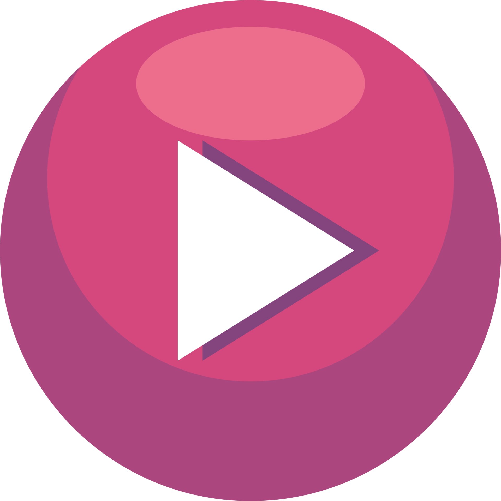 pink play button 24096705 PNG
