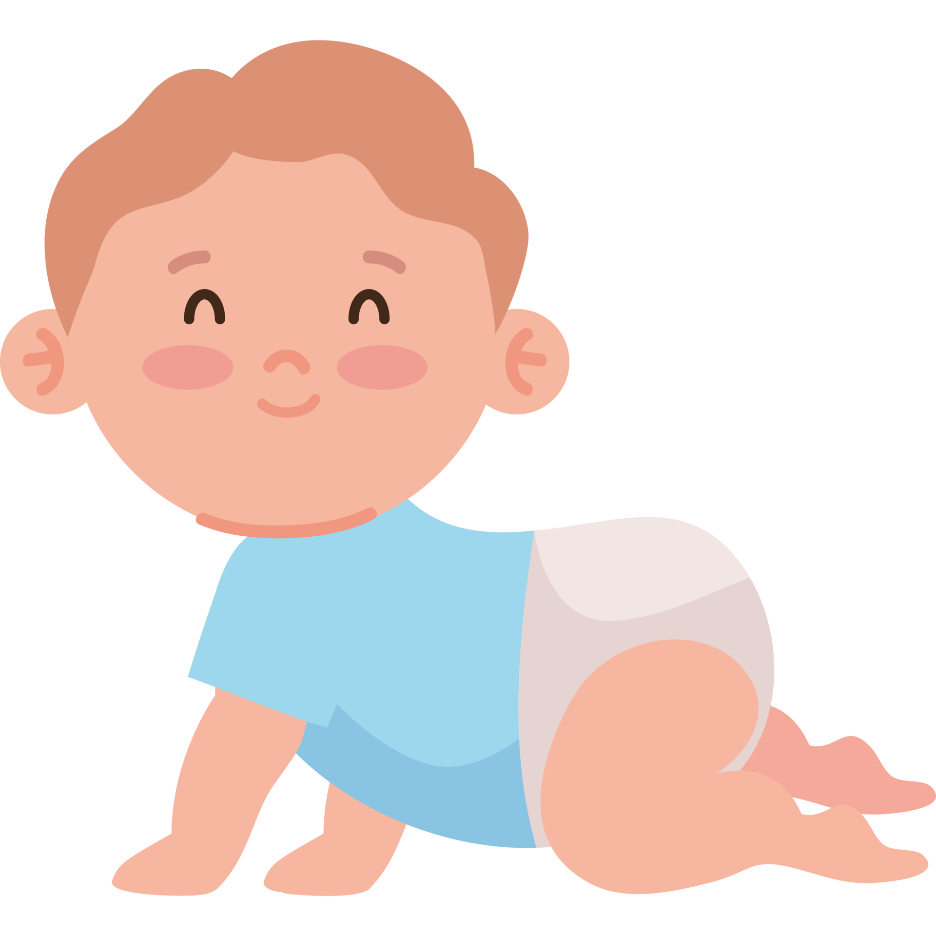 cute little baby crawling 24097610 PNG