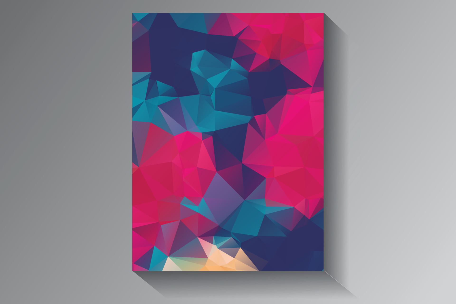 Low Poly Vector Abstract Textured Polygonal Background 24097788 Vector
