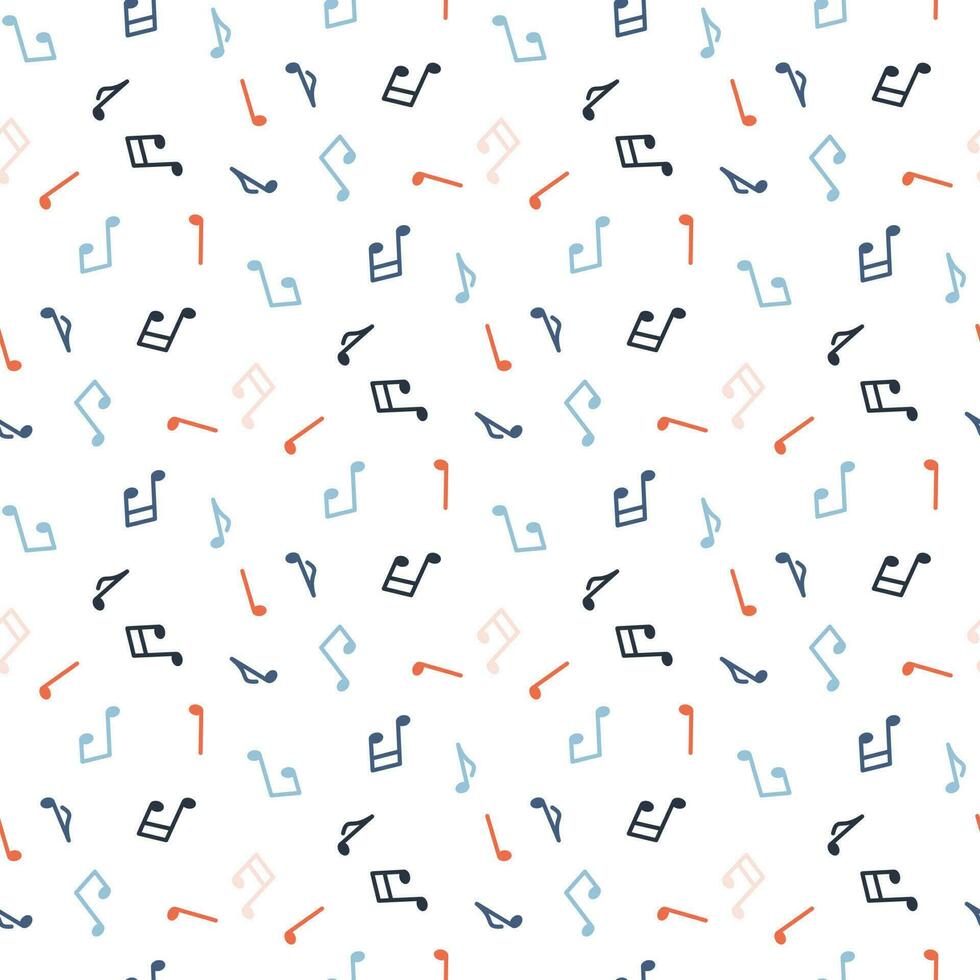 musical notes pattern 24100071 Vector Art at Vecteezy