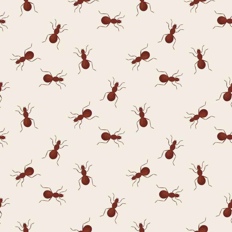 Ant Seamless Pattern 24100094 Vector Art At Vecteezy