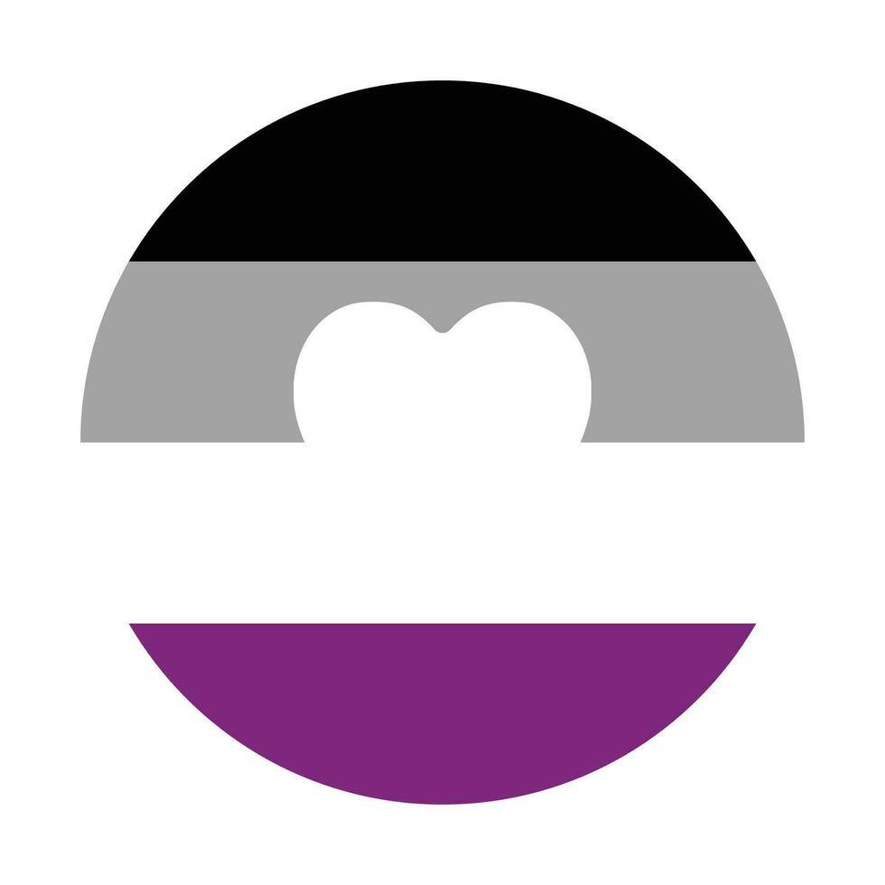 Asexual Pride Flag International Asexual Pride Flag 24100398 Vector Art At Vecteezy