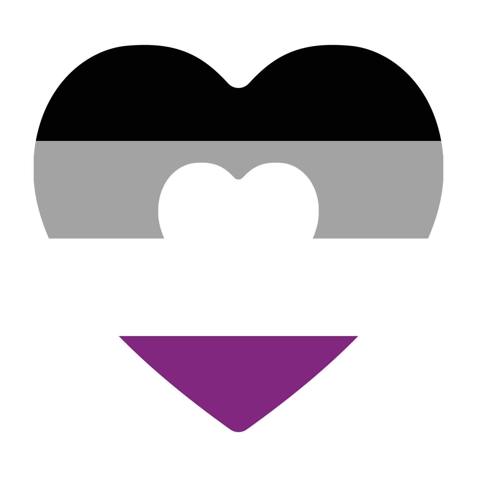 Asexual Pride Flag International Asexual Pride Flag 24100407 Vector Art At Vecteezy