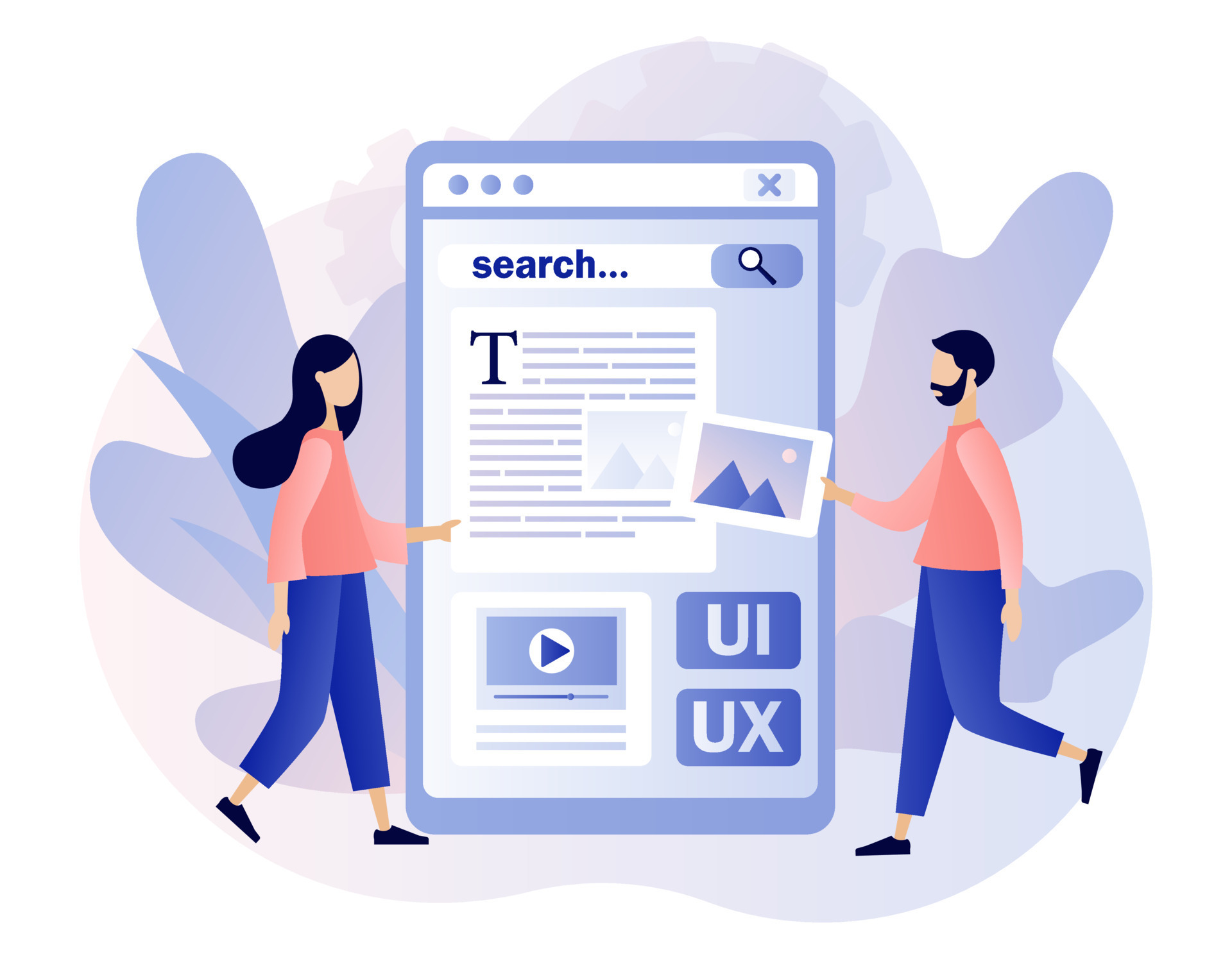 Web Ui Ux Design Mobile App Development Coding Application Design Web Building Concept