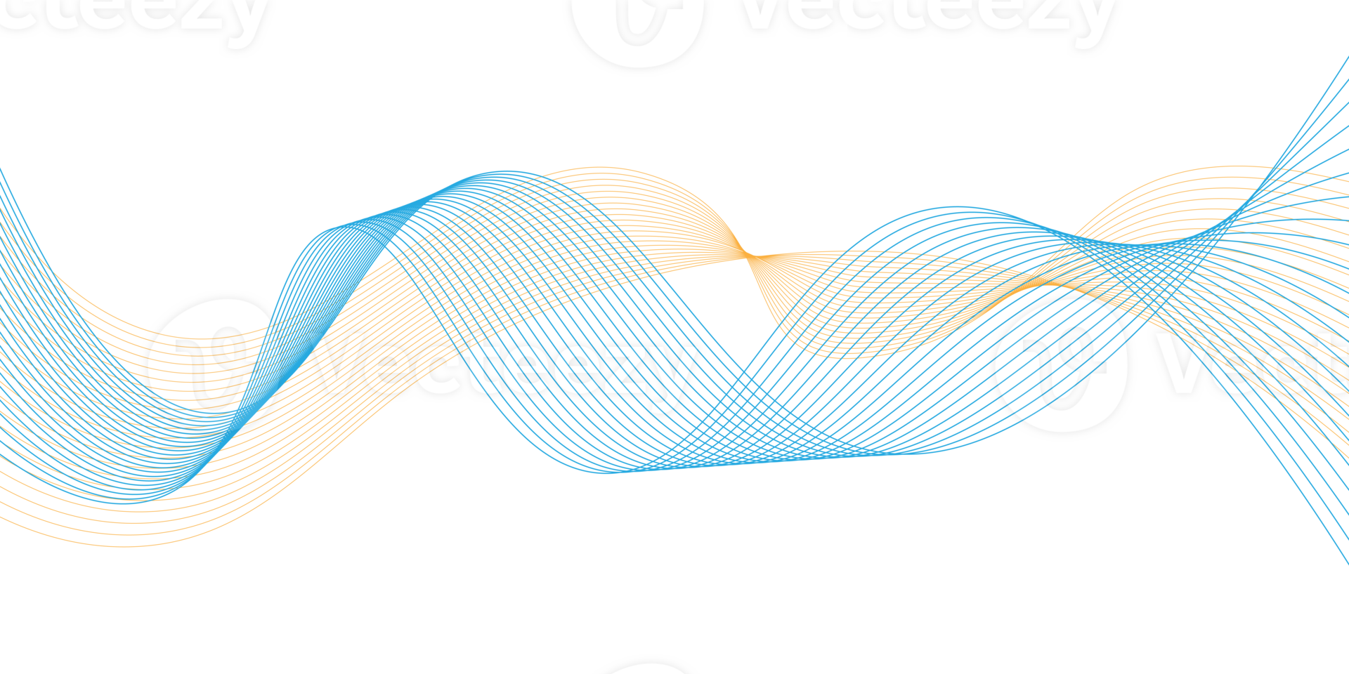 Beautiful abstract wave line technology background 24107749 PNG