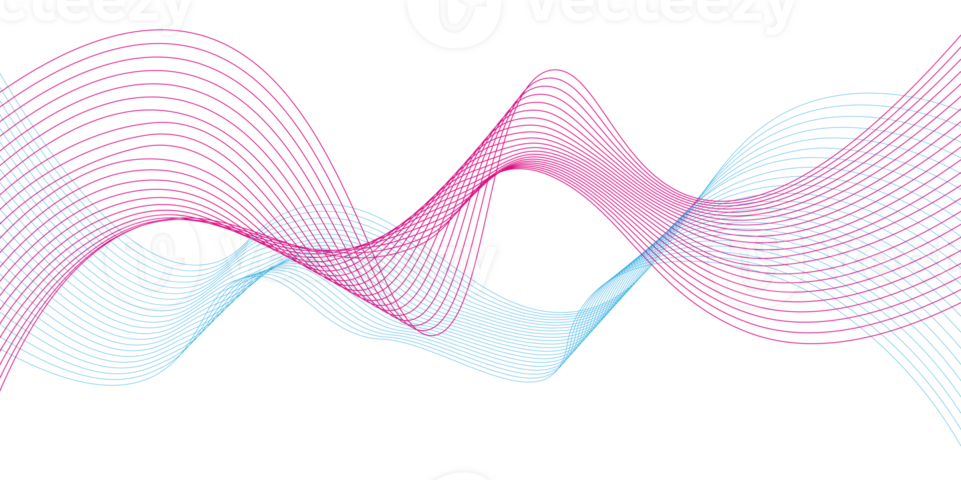 Beautiful Abstract Wave Line Technology Background 24107782 Png