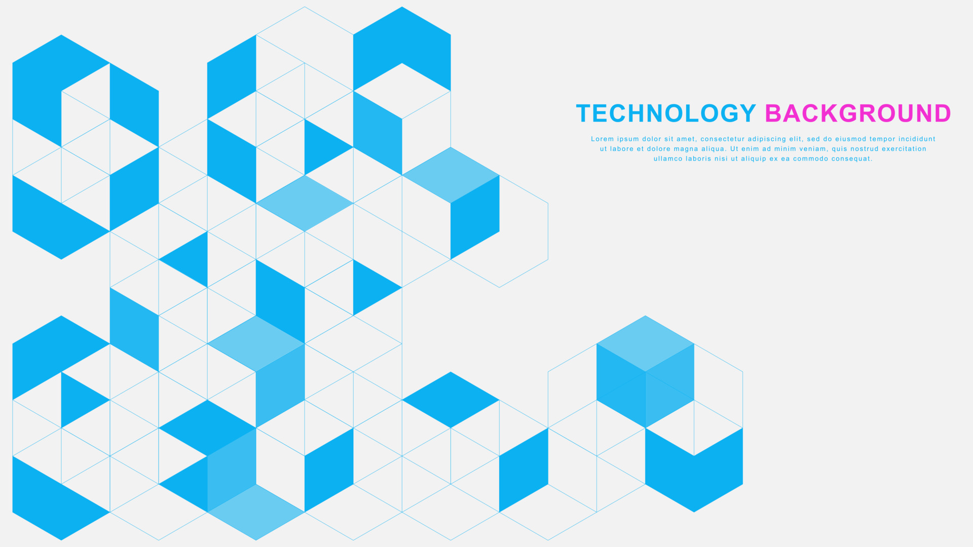 Abstract Geometric Background For Digital Blockchain Concept Digital Money Cryptocurrency And