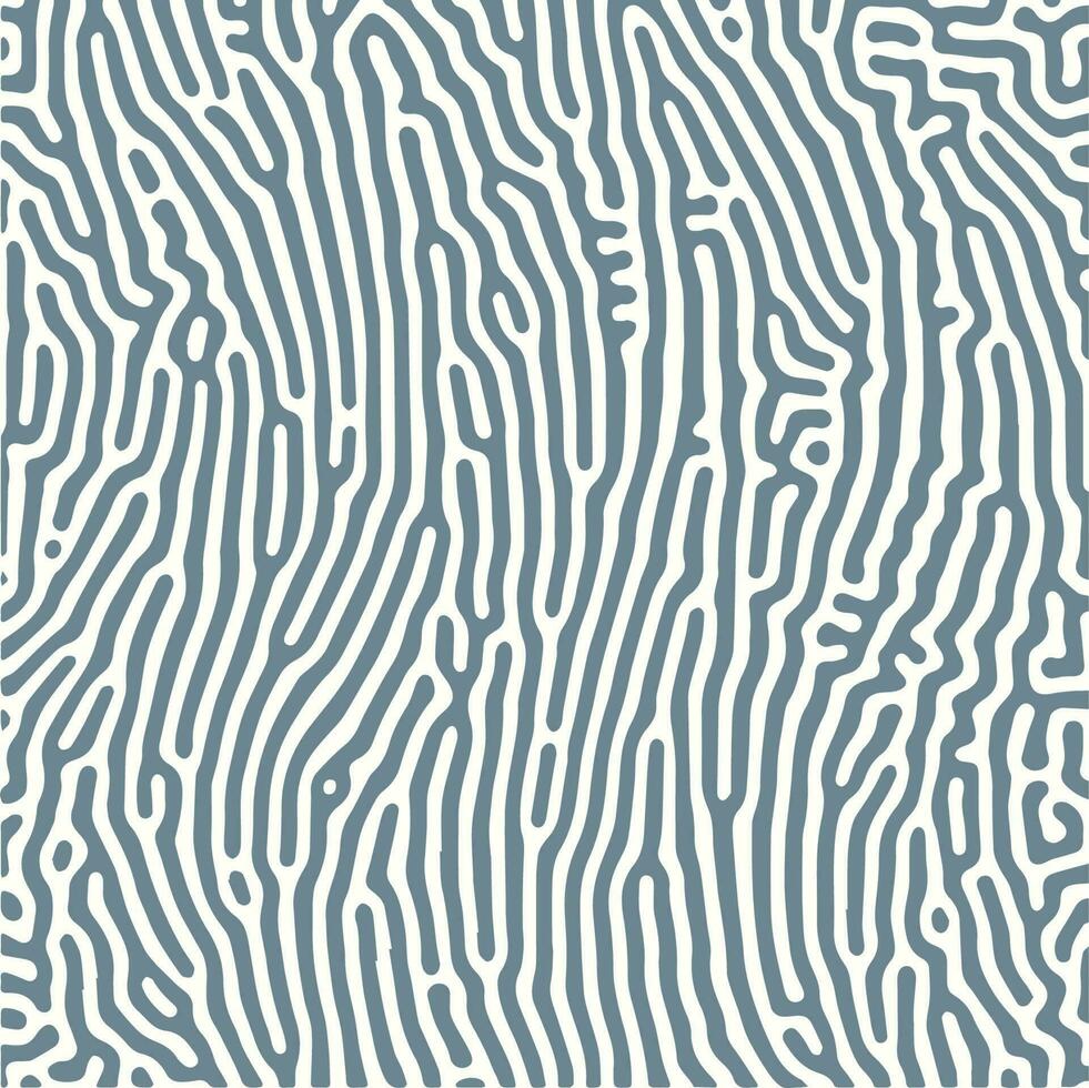Monochrome Reaction Diffusion Organic Wavy Line Shapes Abstract Turing Pattern Background