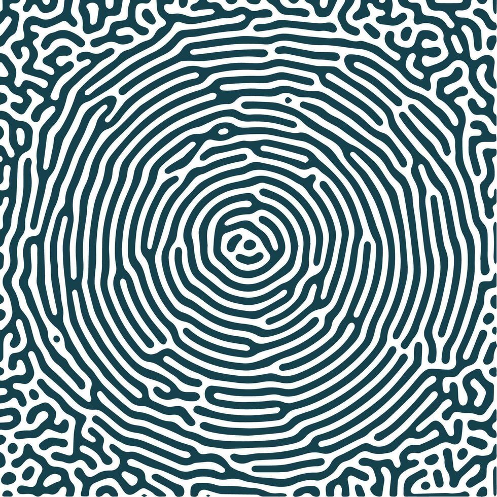 Monochrome Reaction Diffusion Organic Spiral Circular Shapes Abstract Turing Pattern Background