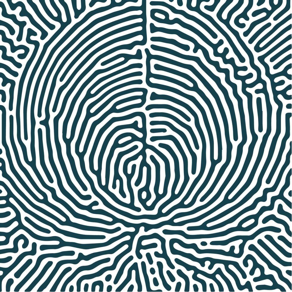 Monochrome Reaction Diffusion Organic Spiral Circular Shapes Abstract