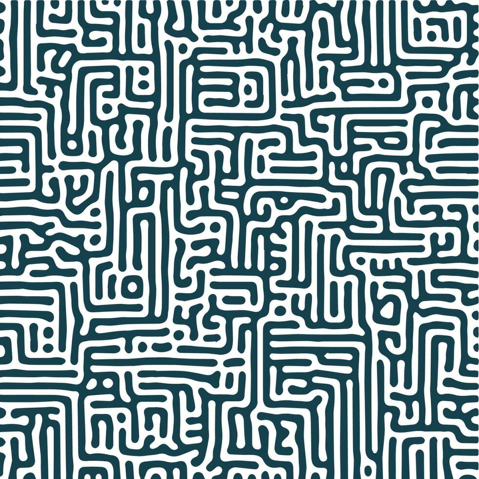 Monochrome Organic Abstract Lines Turing Pattern Background 24110511