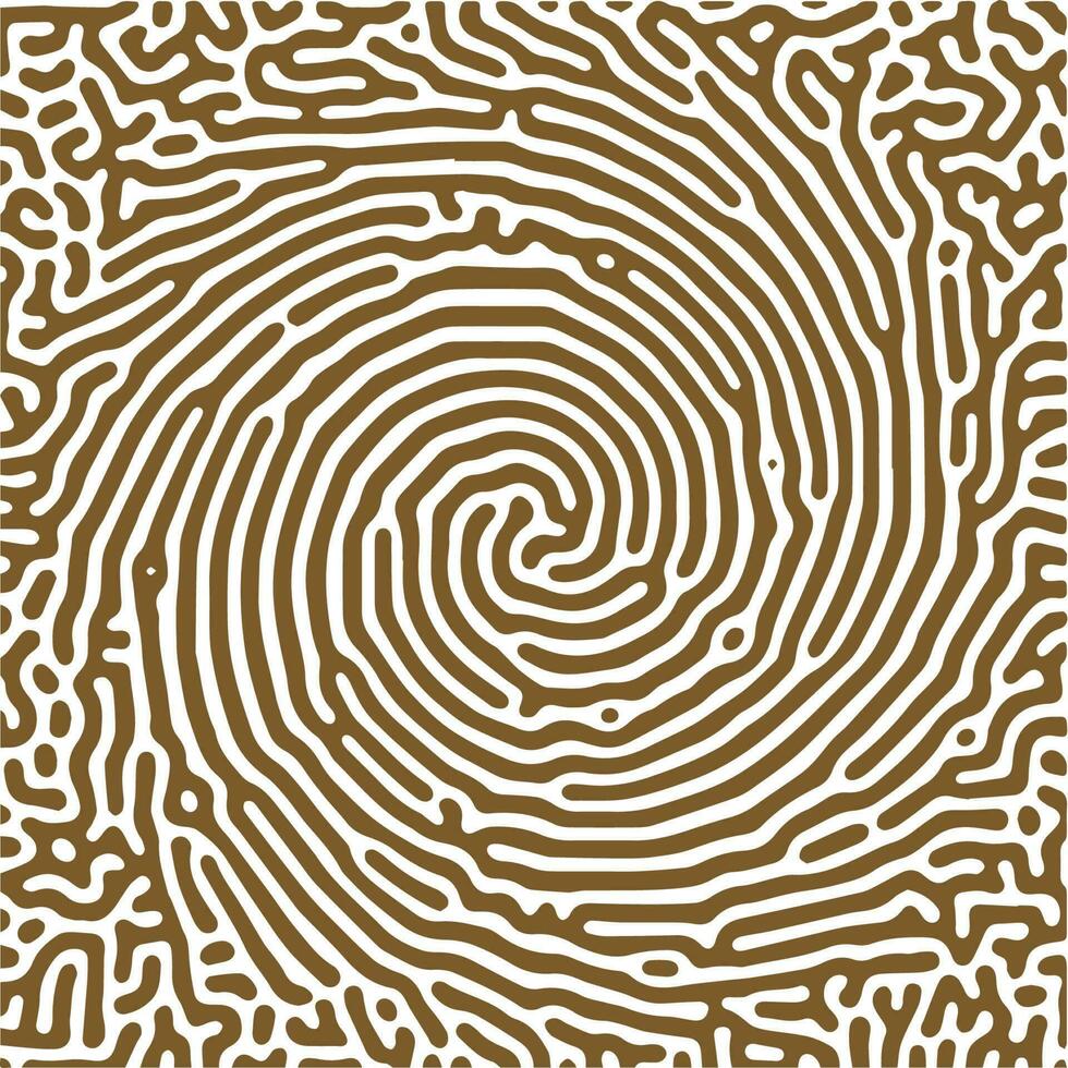 Monochrome Reaction Diffusion Organic Spiral Circular Shapes Abstract