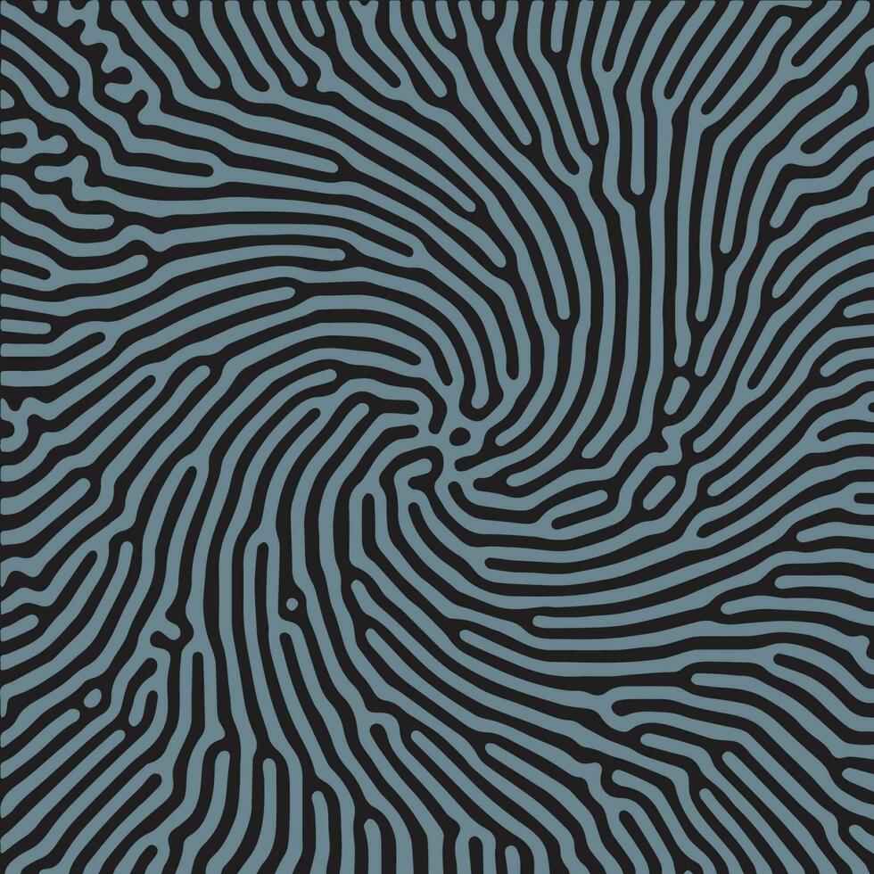 Monochrome Reaction Diffusion Organic Spiral Circular Shapes Abstract