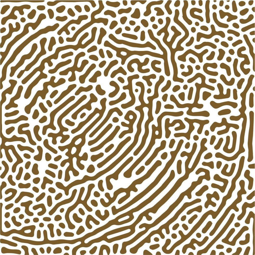 Monochrome Reaction Diffusion Organic Spiral Circular Shapes Abstract