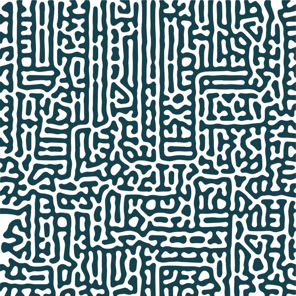 Monochrome Organic Abstract Lines Turing Pattern Background 24110543