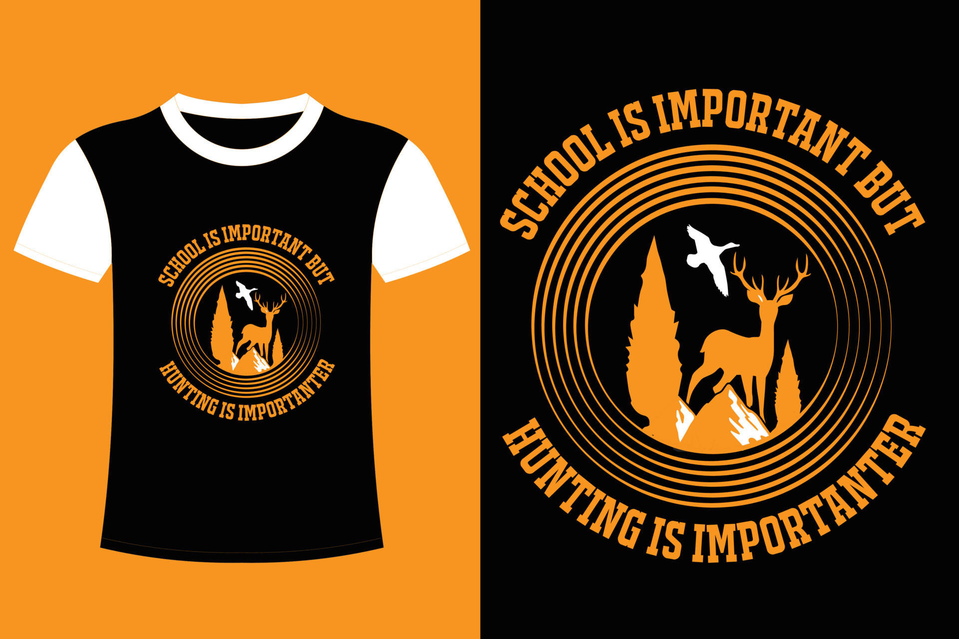 Hunting T-shirt Design. 24114405 Vector Art at Vecteezy