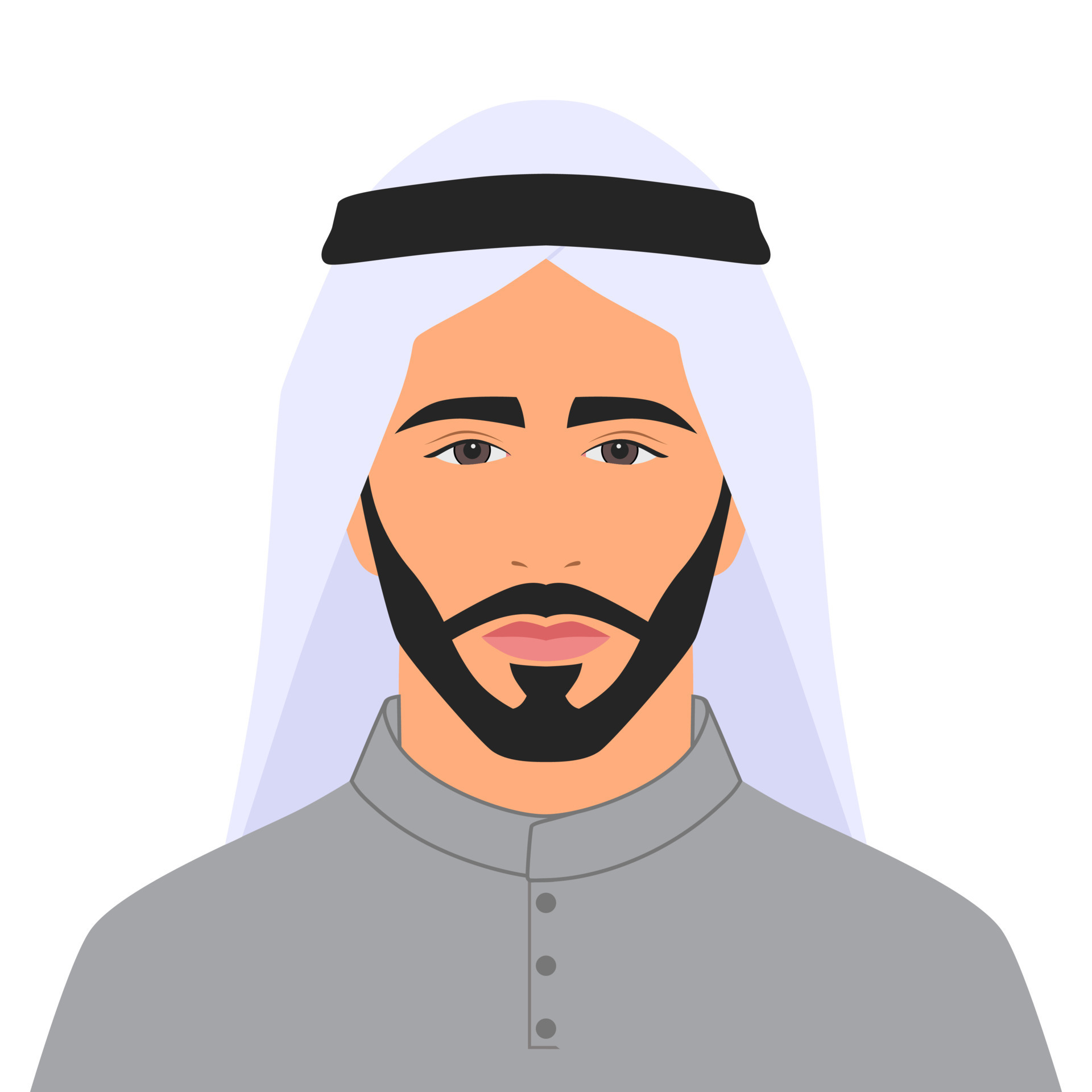 Middle Eastern Man Beard