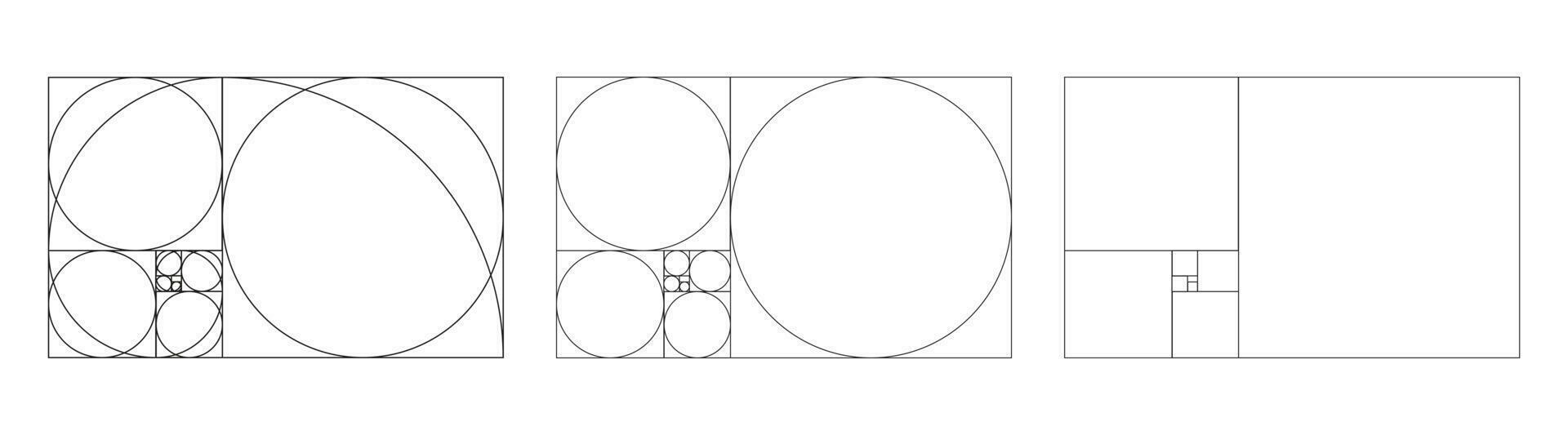 Golden Ratio Template Set Method Golden Section Fibonacci Array