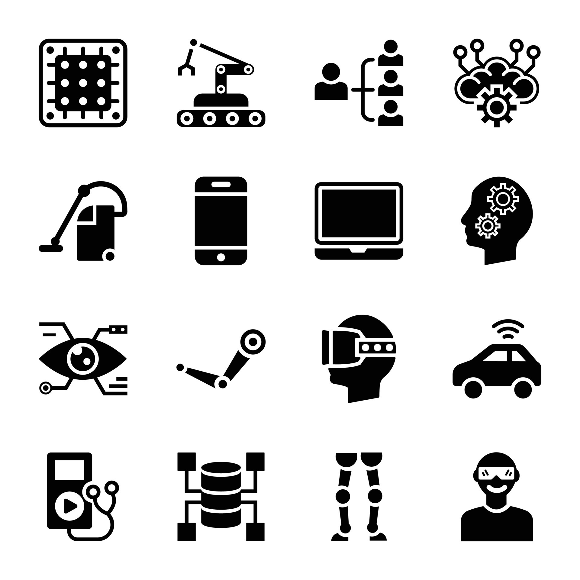 Artificial Intelligence Glyph Vector Icons 24119336 Vector Art at Vecteezy Artificial Intelligence Glyph Vector Icons 24119336 Vector Art at Vecteezy
