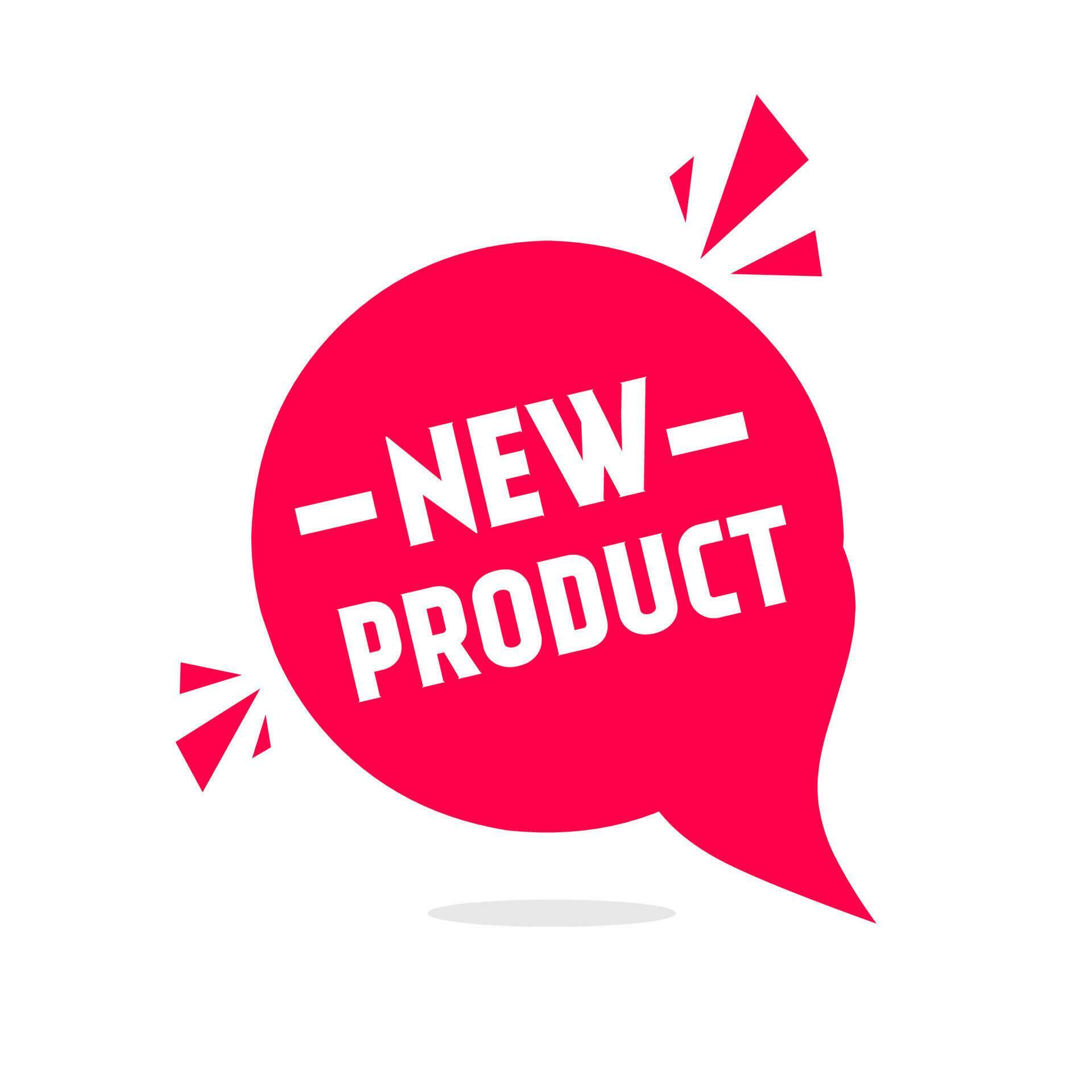 New product sign. Banner for business, marketing and advertising design. Flat style Vector ...