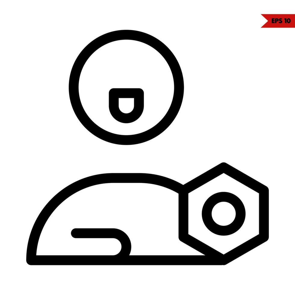 person with null line icon 24121495 Vector Art at Vecteezy