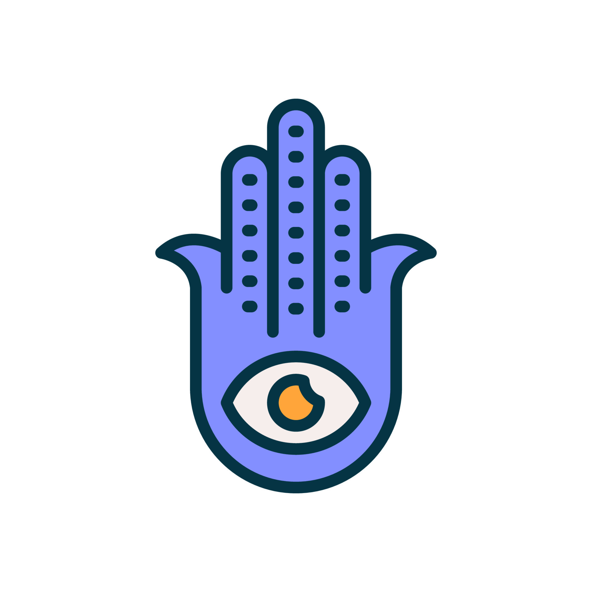 hamsa icon for your website, mobile, presentation, and logo design. 24121983 Vector Art at Vecteezy