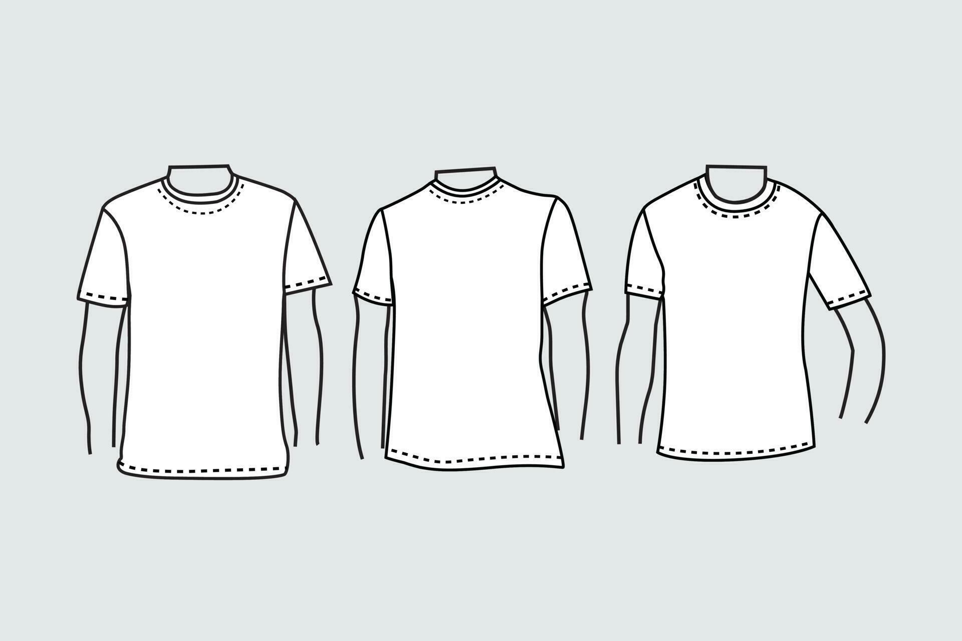 Mens White T Shirt With Short Sleeves T Shirt Mockup In Front View