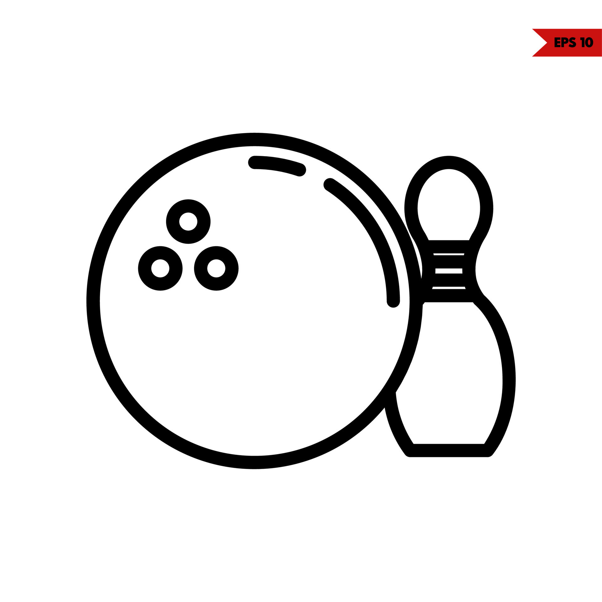 ball bowling with pin bowling line icon 24128311 Vector Art at Vecteezy ball bowling with pin bowling line icon 24128311 Vector Art at Vecteezy