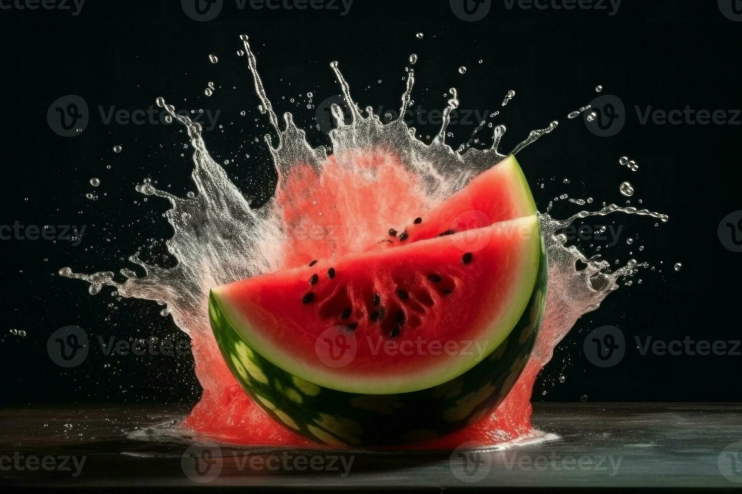 Fresh watermelon exploding. Generate Ai 24131157 Stock Photo at Vecteezy Fresh watermelon exploding. Generate Ai 24131157 Stock Photo at Vecteezy
