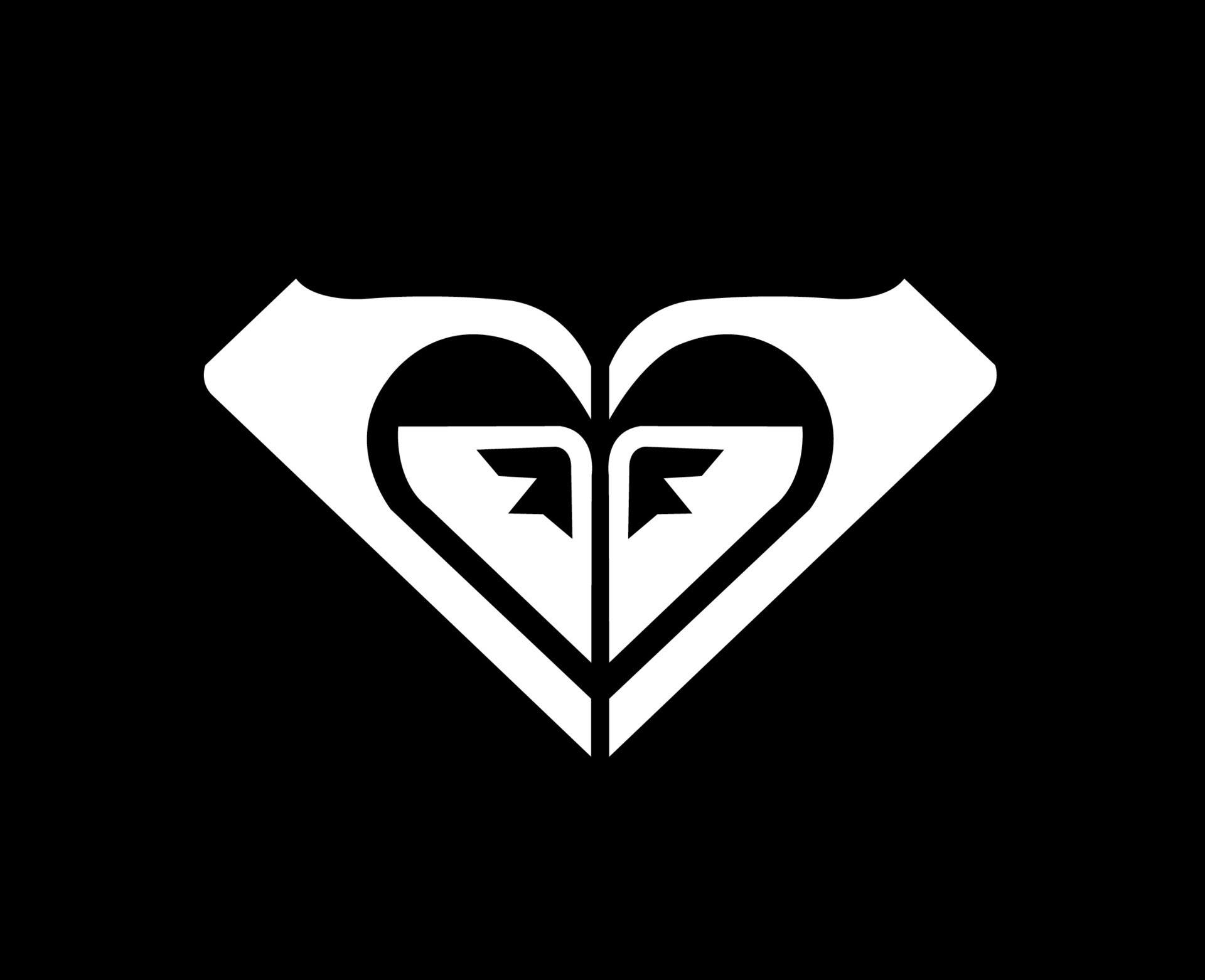 Quiksilver Roxy Brand Symbol White Logo Clothes Abstract Design Icon Vector Illustration With ...