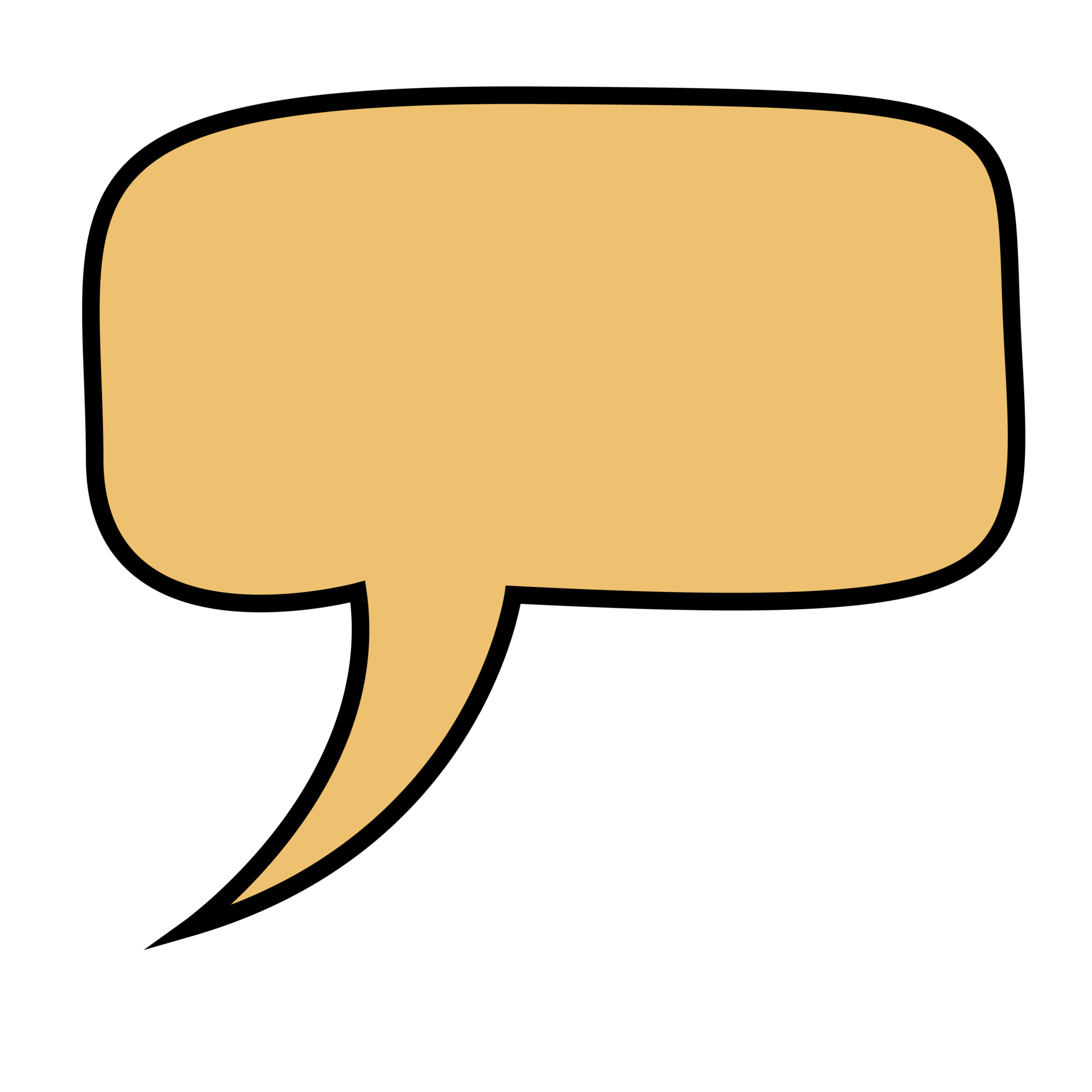 Filled Blank Speech Bubble Dialog Shape Black Outline Comic Style, Chat ... Filled Blank Speech Bubble Dialog Shape Black Outline Comic Style, Chat ...
