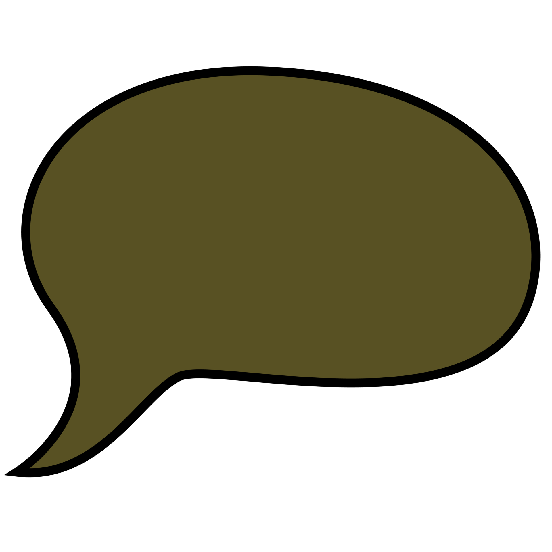 Filled Blank Speech Bubble Dialog Shape Black Outline Comic Style, Chat ... Filled Blank Speech Bubble Dialog Shape Black Outline Comic Style, Chat ...