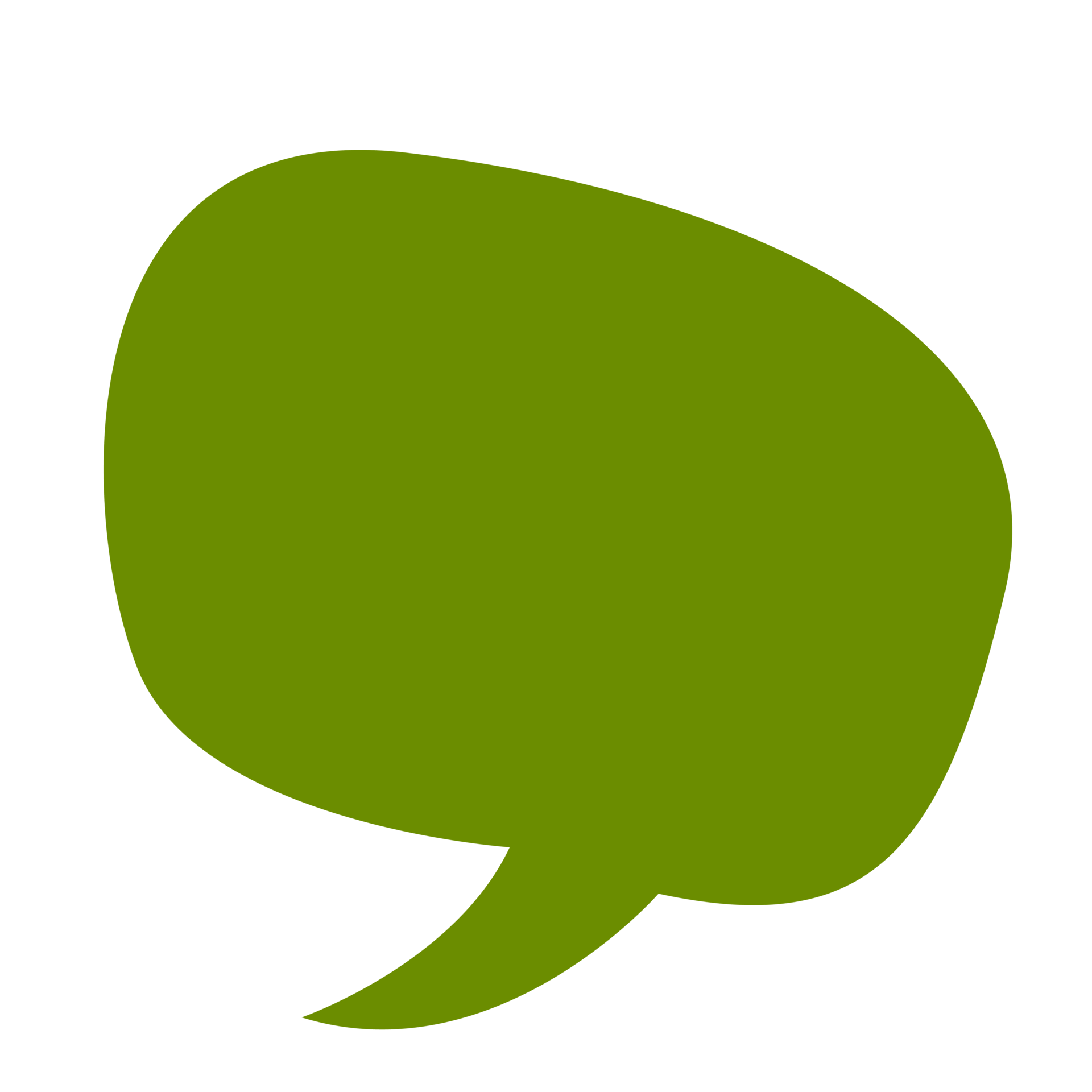 Soft Green Blank Speech Bubble Dialog Comic Style Chat Dialog 24132670 Png