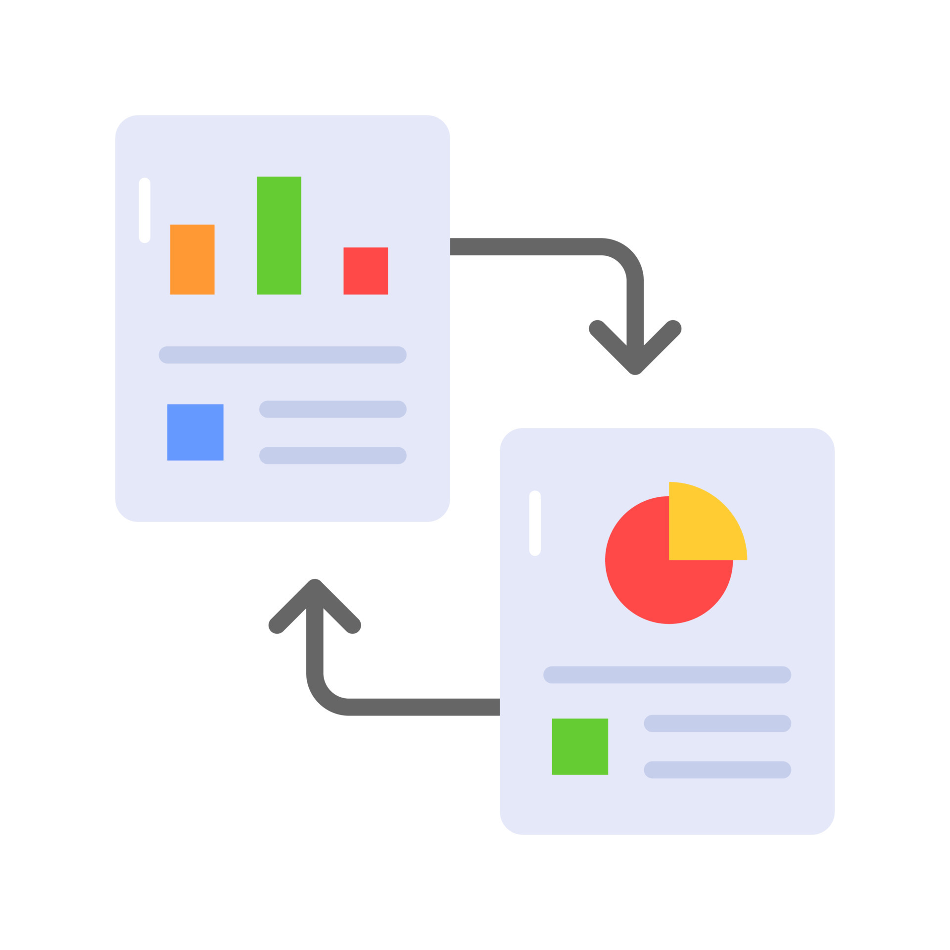 Data reports vector design in modern style, premium icon of data report ...
