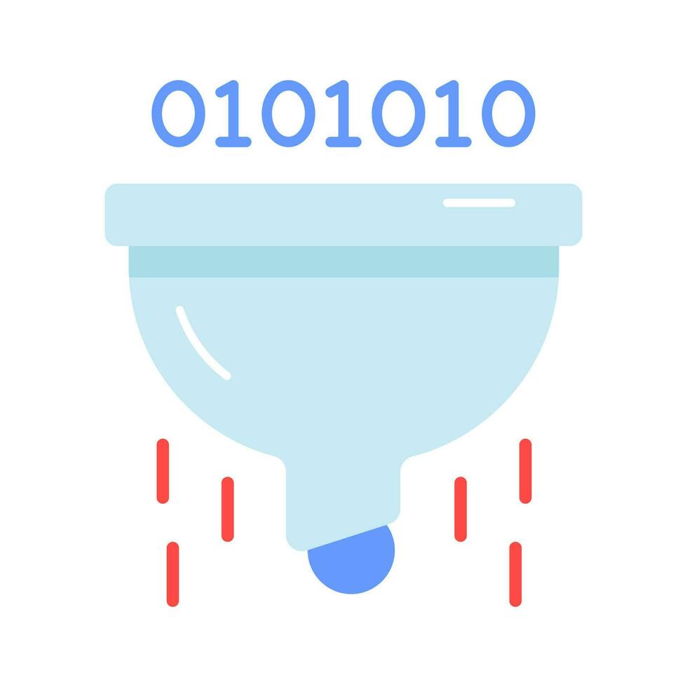 Data filtering vector design in trendy style, concept icon of data ... Data filtering vector design in trendy style, concept icon of data ...