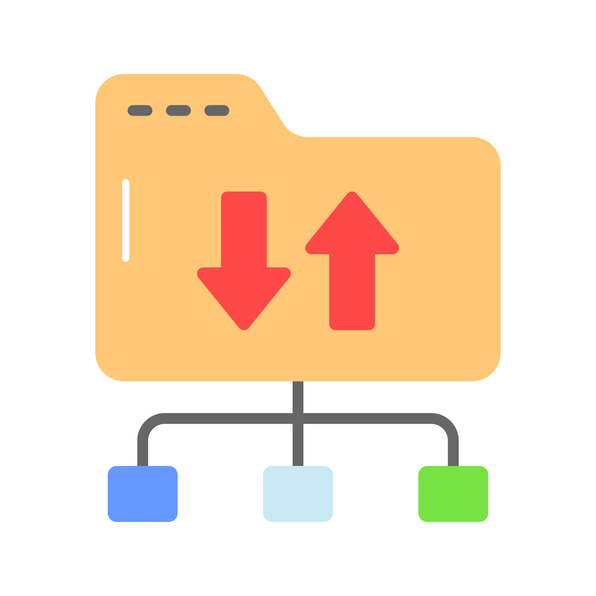 Two Arrows Pointing Opposite Direction Indicating The Synchronization