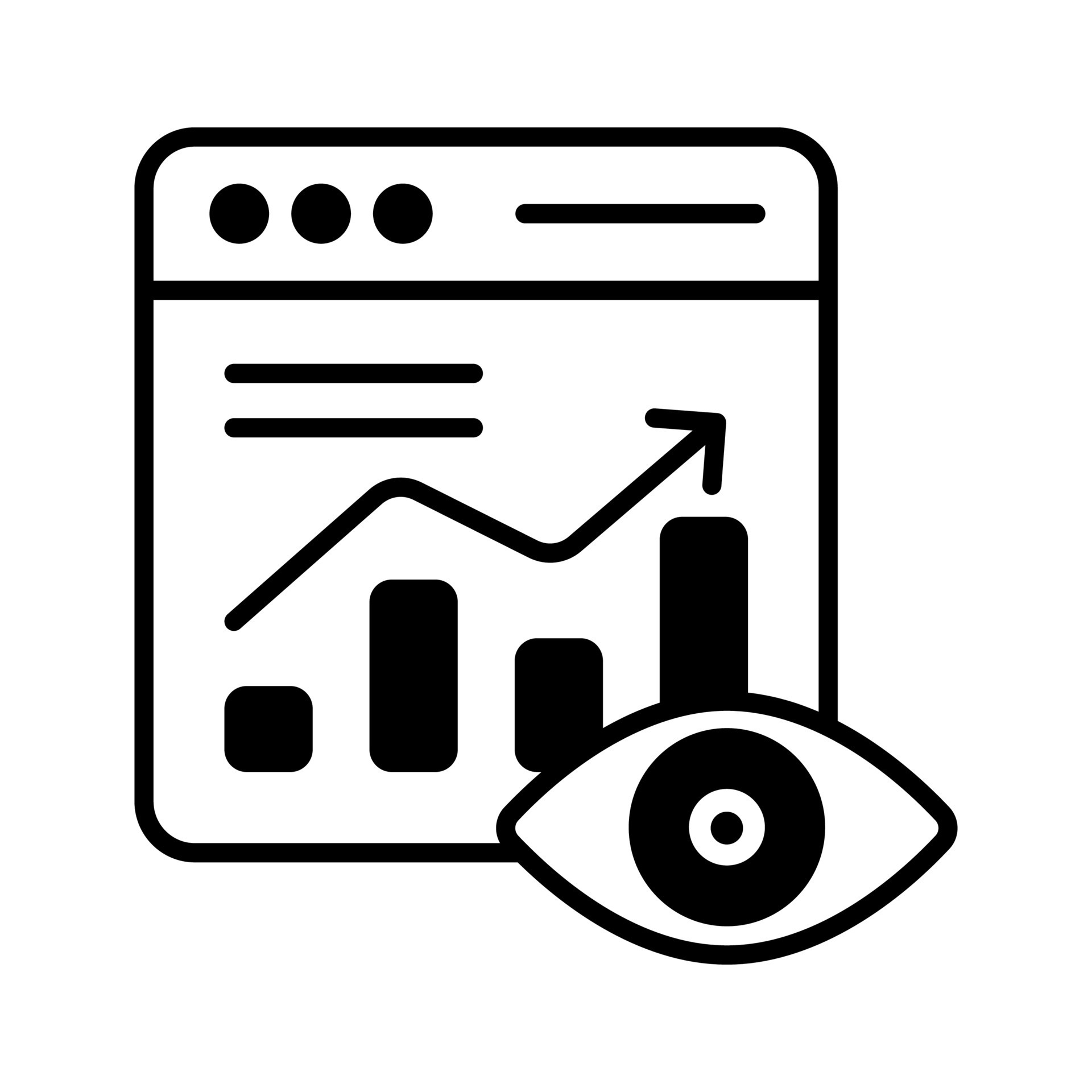 Check this beautifully designed vector of data monitoring isolated on ...