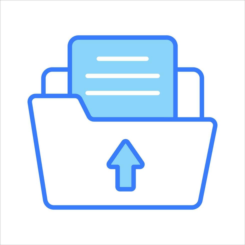 An icon of file uploading in modern style, editable vector isolated on white background 24140910 ...