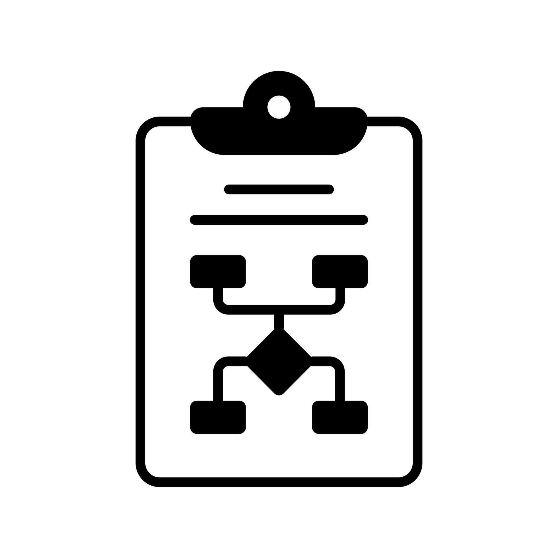 Data Flow Chart Icon Algorithm Vector In Editable Style Business