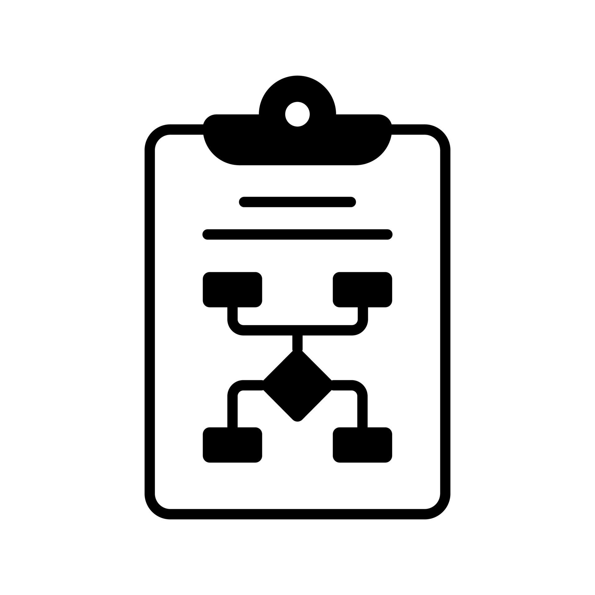 Data flow chart icon, algorithm vector in editable style, business ...