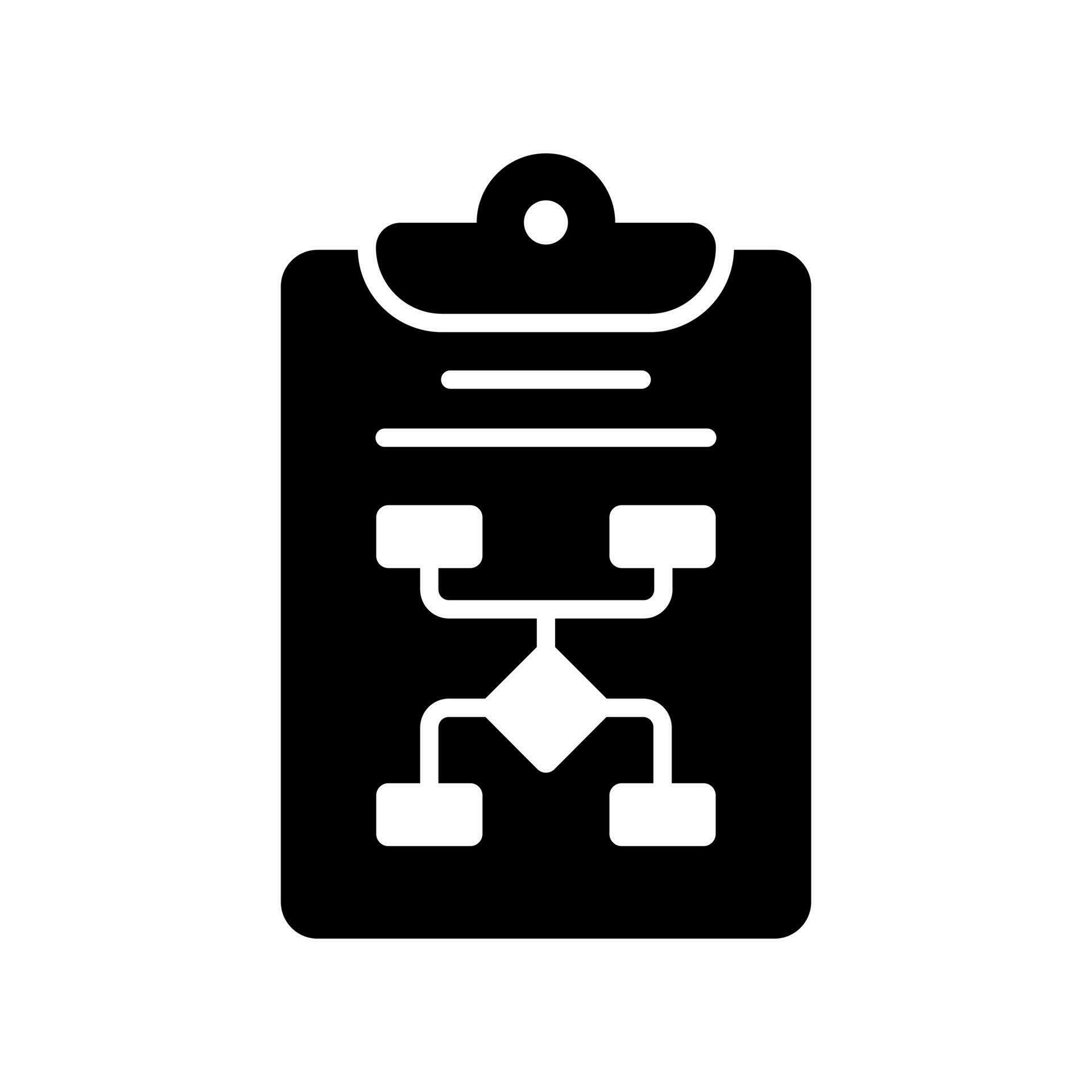 Data flow chart icon, algorithm vector in editable style, business ...