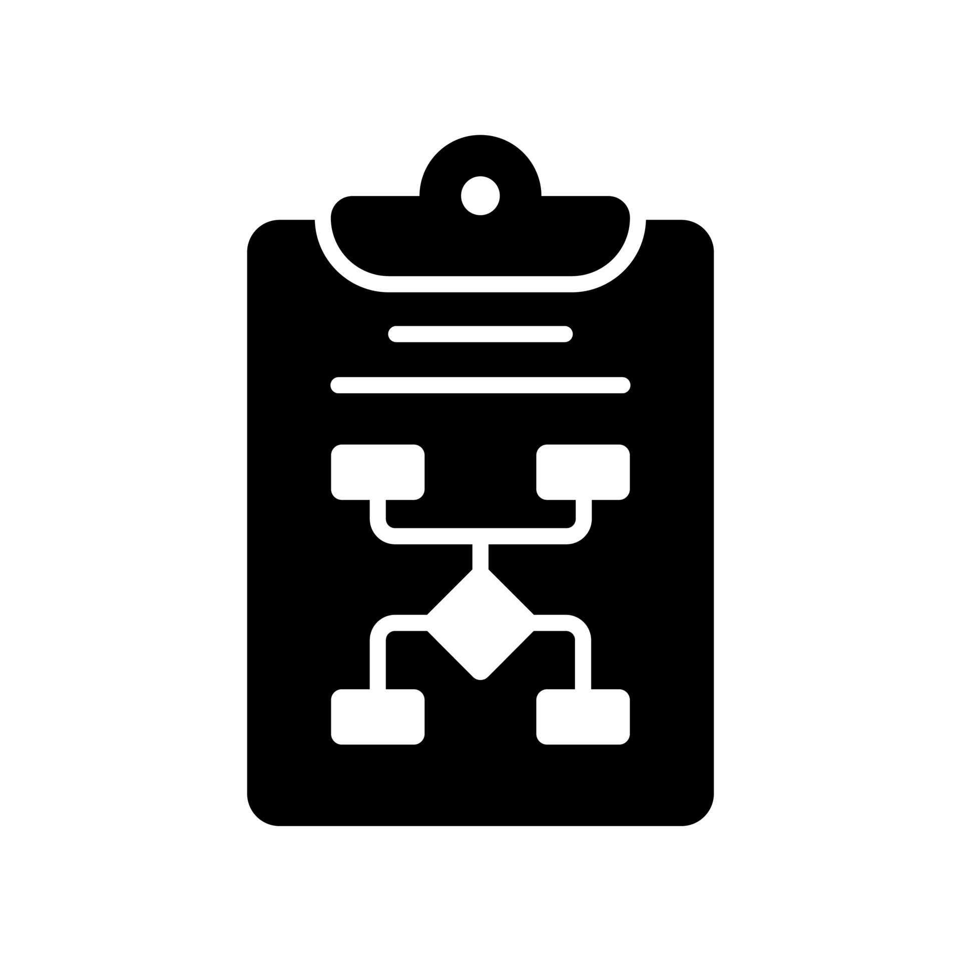 Data flow chart icon, algorithm vector in editable style, business ...