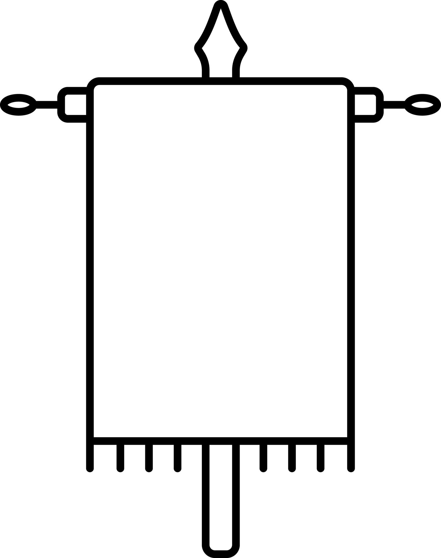 Isolated Vexillum Flag Icon In Line Art 24144763 Vector Art At Vecteezy