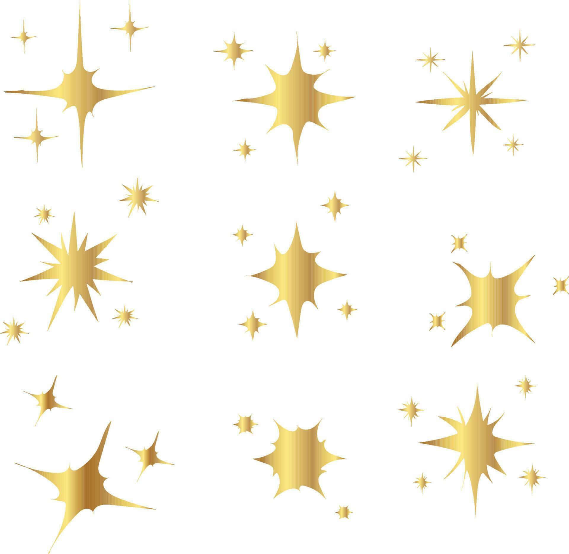 Gold Sparkling Star vector 24148841 Vector Art at Vecteezy