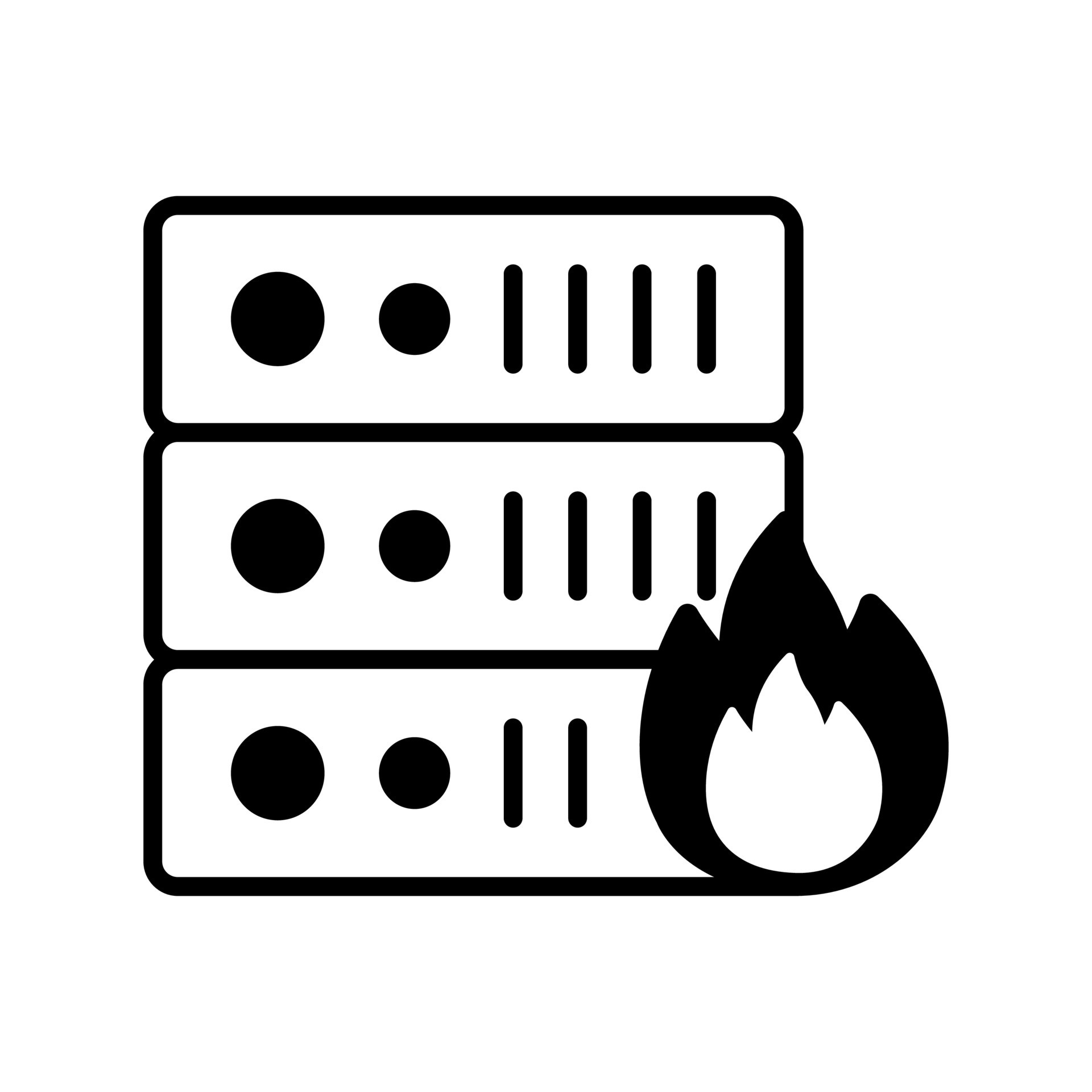 Check This Icon Of Database Firewall In Modern Style Editable Vector