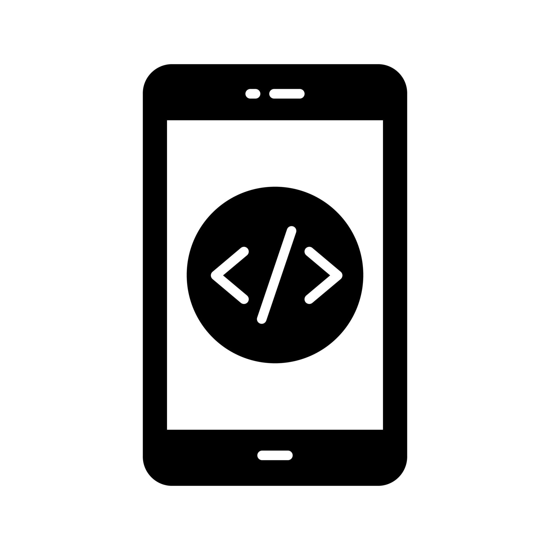 An icon of mobile coding in modern style, easy to use icon 24149628 Vector Art at Vecteezy