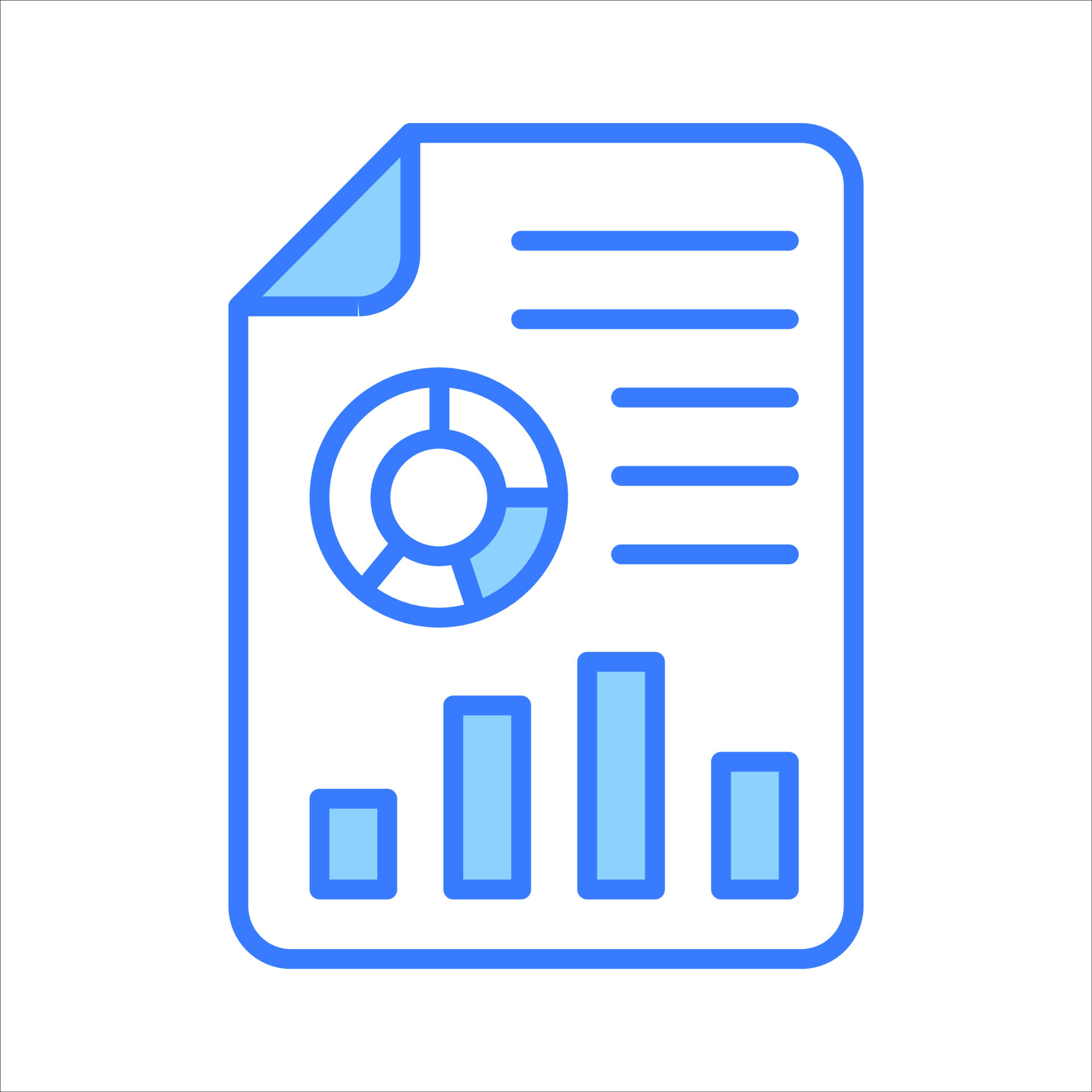 Check This Amazing Icon Of Data Analytics In Trendy Style Premium Vector Of Data Analysis