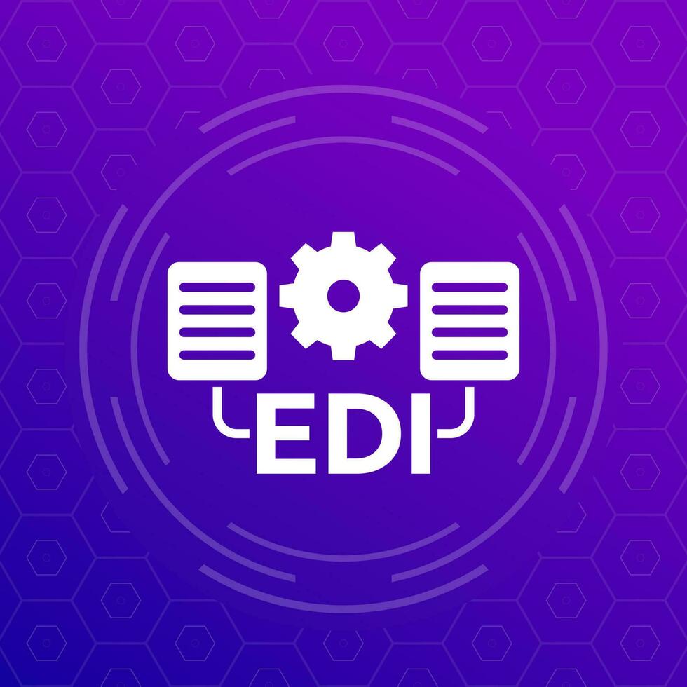EDI icon, Electronic Data Interchange vector design 24150024 Vector Art ... EDI icon, Electronic Data Interchange vector design 24150024 Vector Art ...