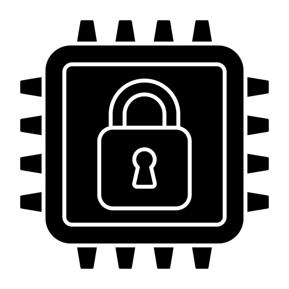 Premium Download Icon Of Secure Microchip 24152452 Vector Art At Vecteezy