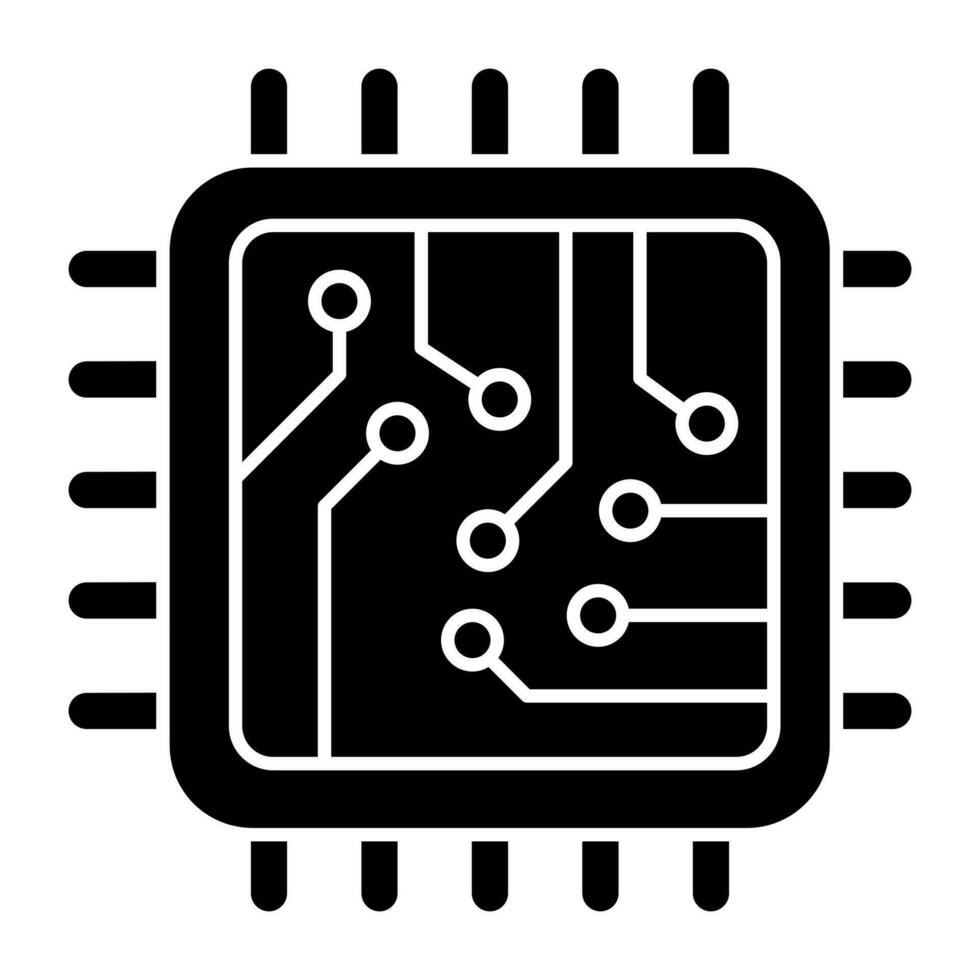 Perfect design icon of ai processor 24153060 Vector Art at Vecteezy
